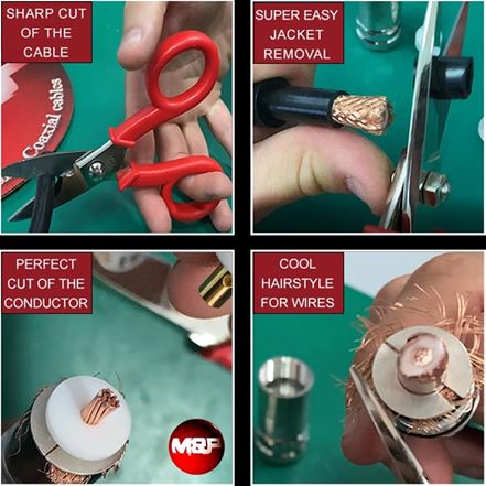 Special Coaxial Cable Scissors | Messi & Paoloni